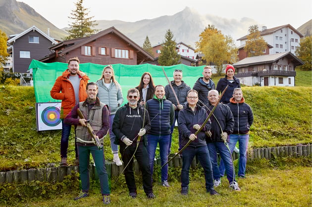 Teambildung auf dem Stoos Sommer - stoos.ch