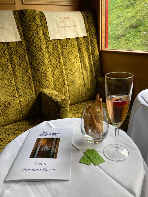 Premium-Klasse Fahrt | Oberwald - Realp | shop.luzern.com