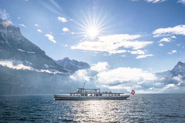 RIGI DAY PASS & BOAT TRIP BECKENRIED-VITZNAU (RETURN)
