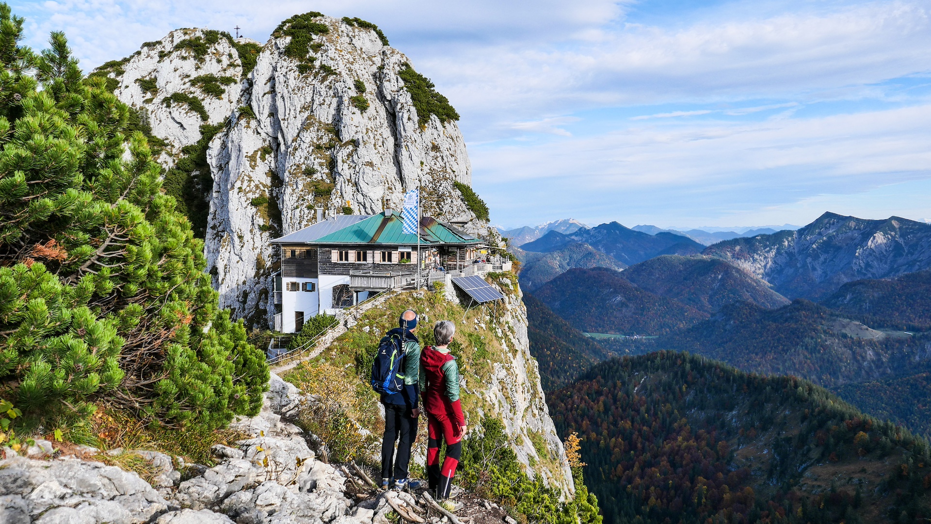 Gipfeltour im Bergsteigerdorf Kreuth
