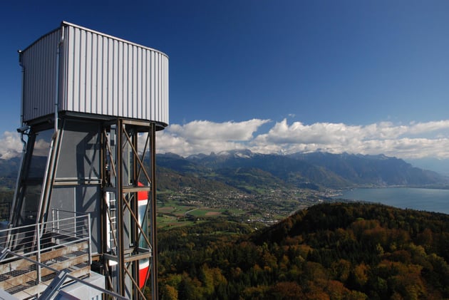 Ascenseur Panoramique Plein Ciel