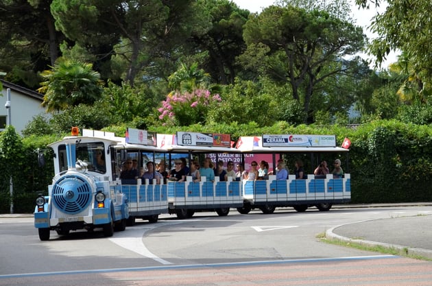 Sightseeing train Ascona - Treno Gottardo Hit