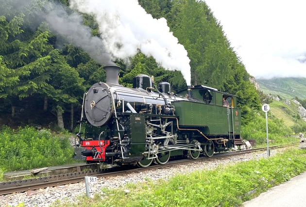 HG 4/4 Nr. 708 - Statische Inbetriebnahme