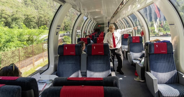 Example of price for the specified route in 1st class (excl. surcharge)