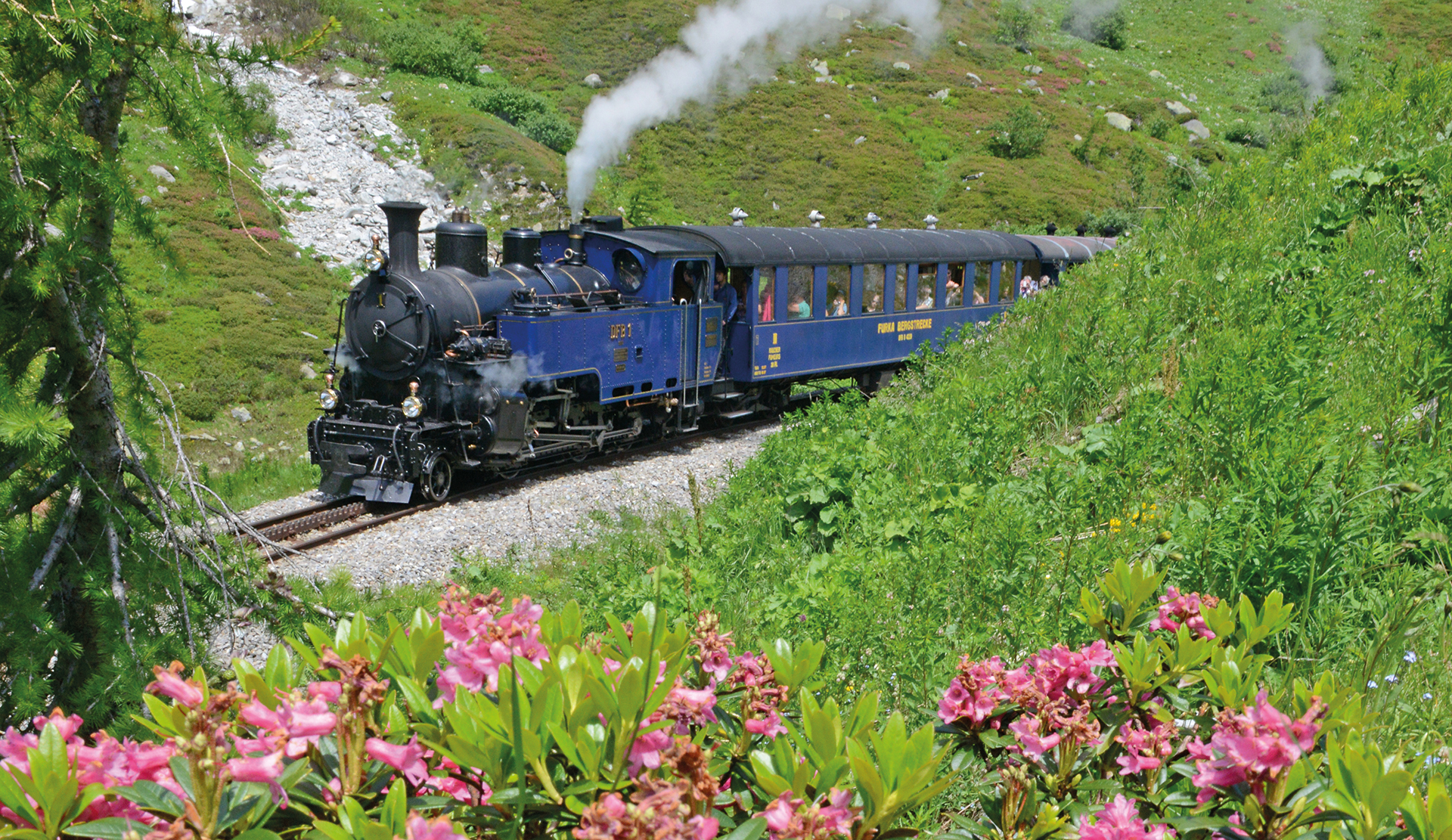 Furka Cogwheel Steam Railway