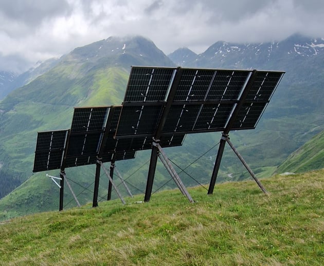 Tour of Switzerland's First Alpine Large-Scale PV Plant «Sedrun Solar ...