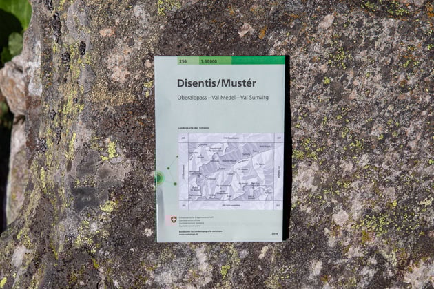 Map Disentis/Mustér