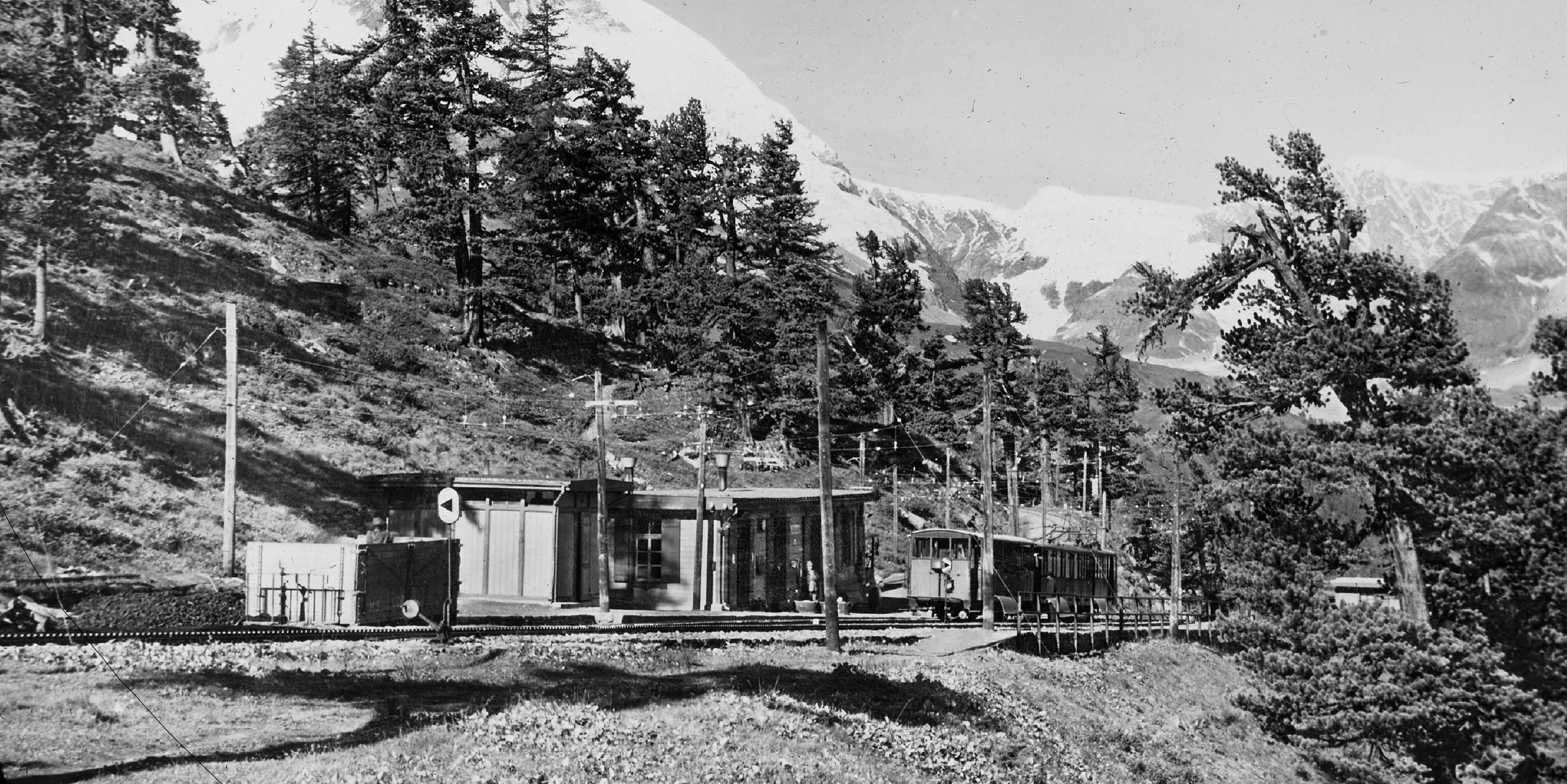 Die Stationen der Gornergrat Bahn